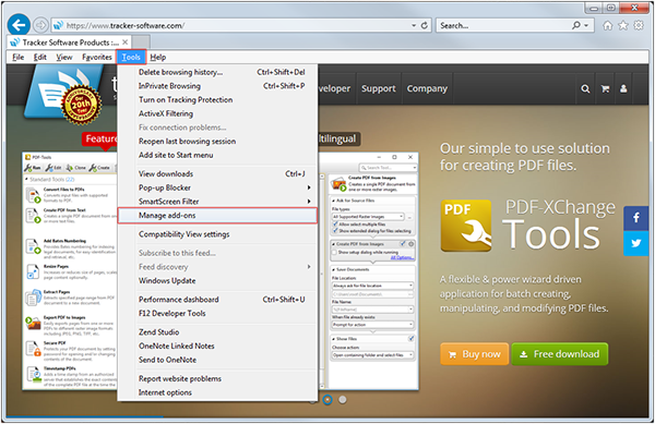 Tracker Software Products :: Knowledge Base :: use the PDF-XChange plugins to display/convert ...