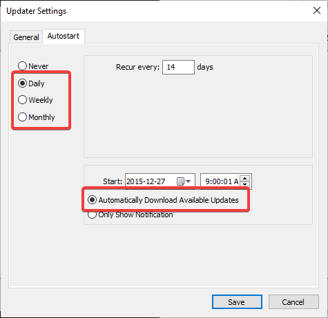 Tracker Software Products :: Knowledge Base :: Receive update notifications